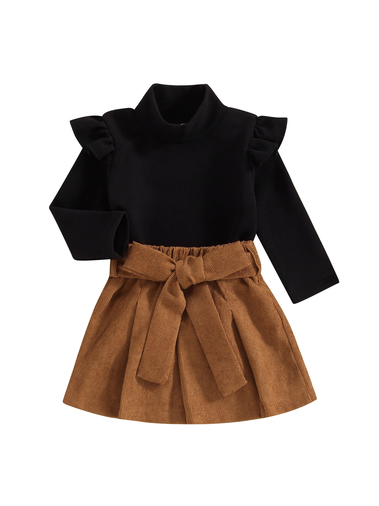 Suealasg Kids Girl 2 Piece Spring Skirt Outfit 6M 1T 2T 2T 3T 4T ...