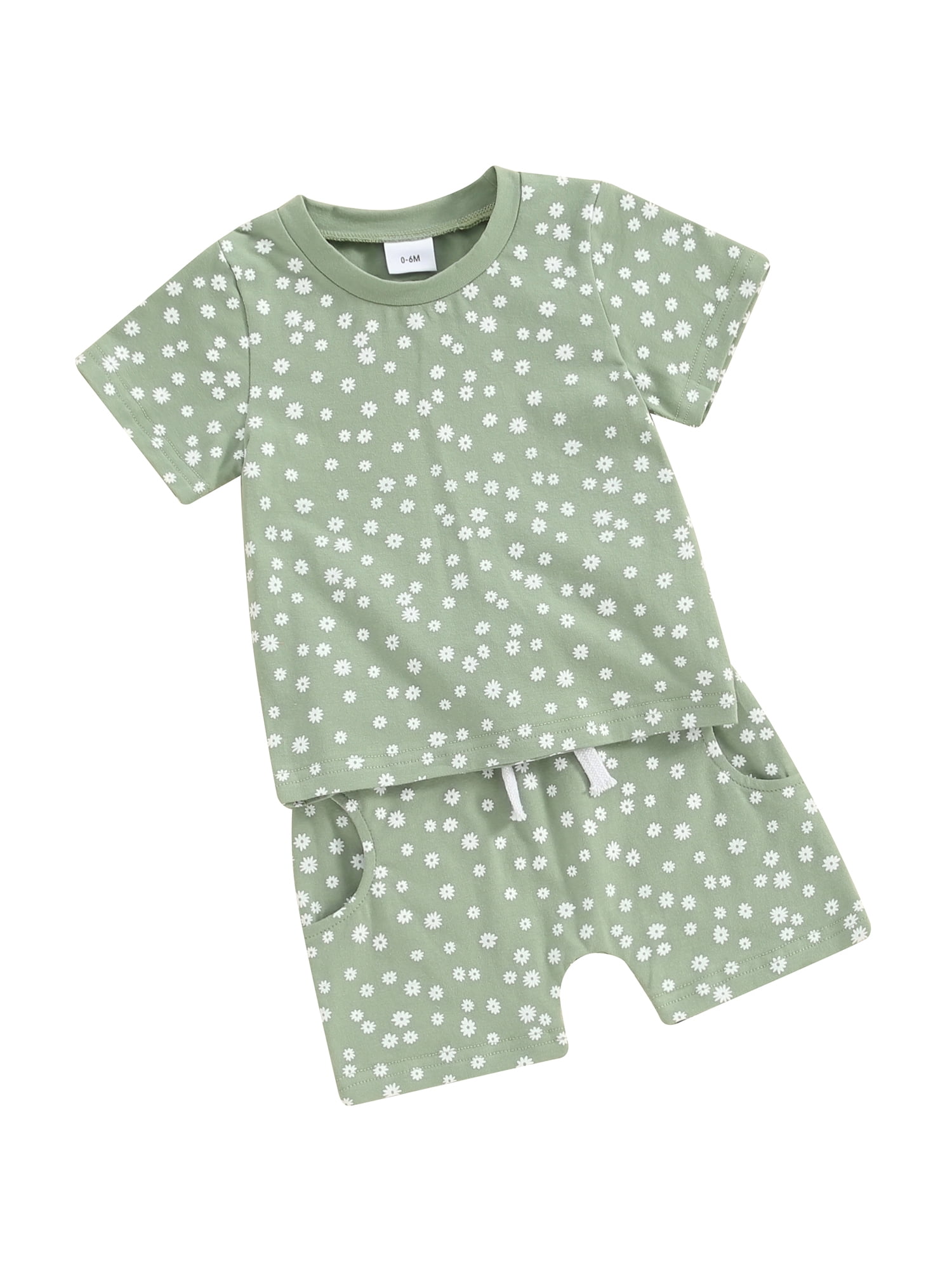 Suealasg Kids Girls Summer 2Pcs Clothes 6M 1T 2T 3T Toddler Baby Girls ...