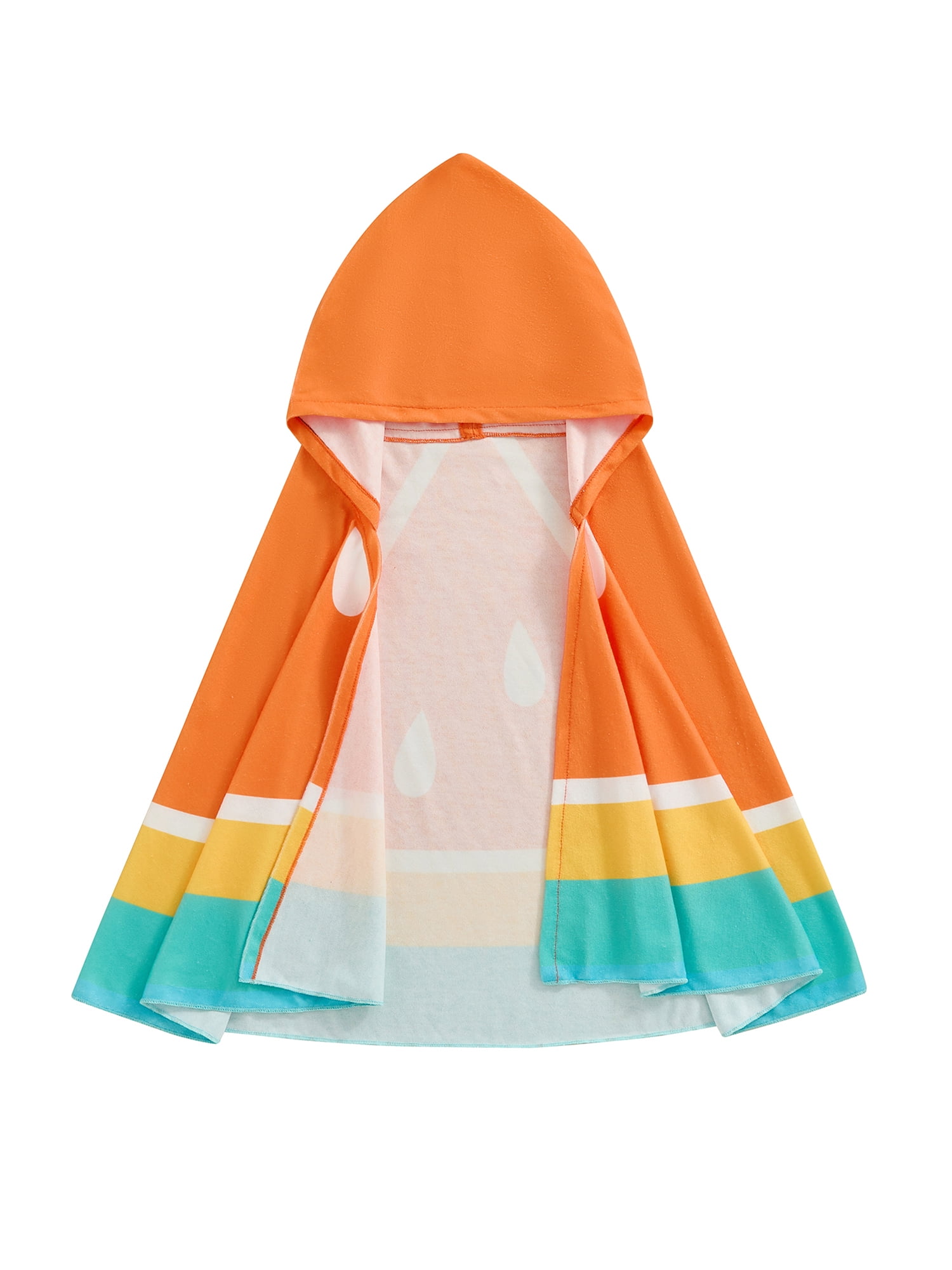 Suealasg Kids Hooded Beach Towel Absorbent Cute Floral Pool Towels Wrap ...