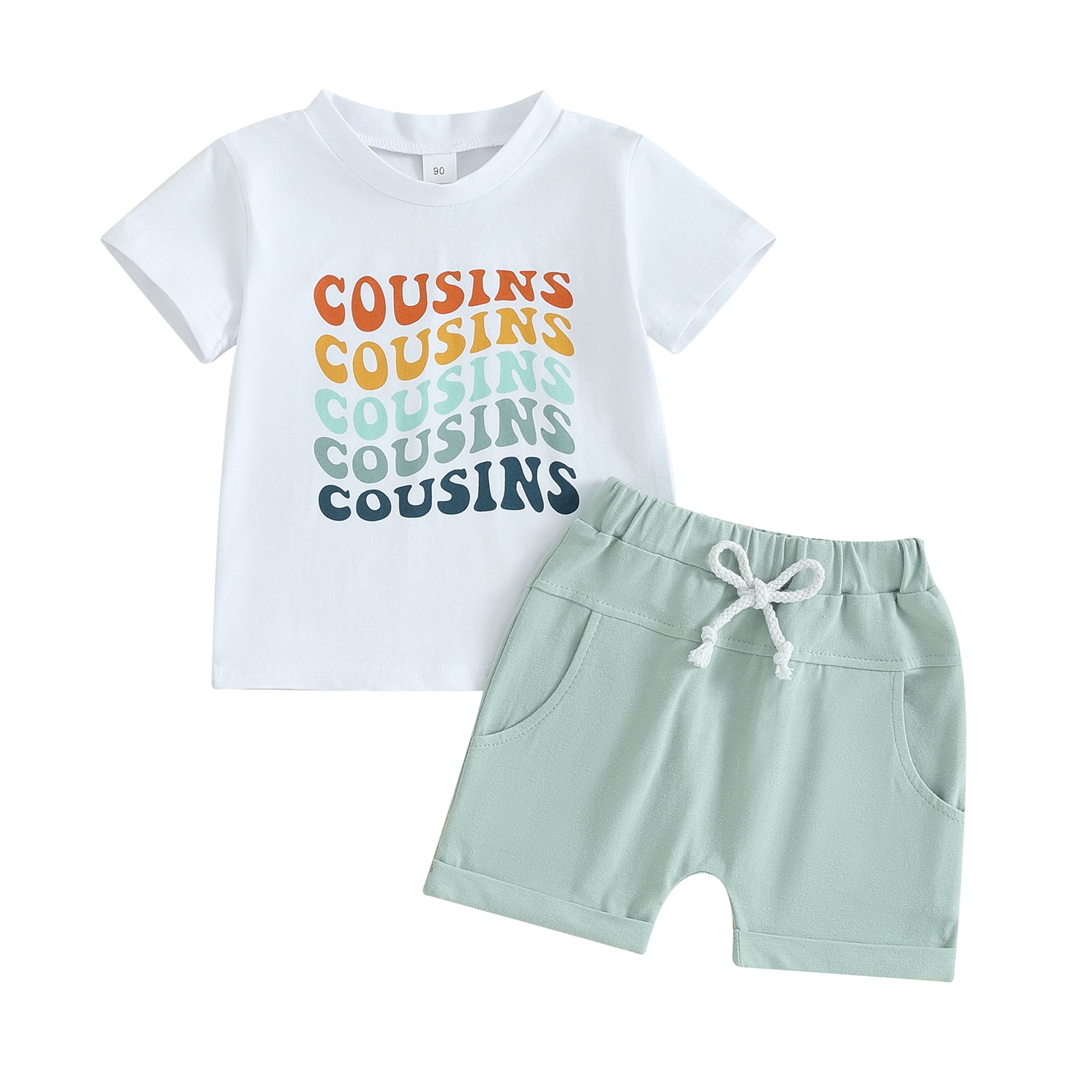 Suealasg Little Boys Summer Clothes 2Pcs Kids Boys Beach Outfits Short ...
