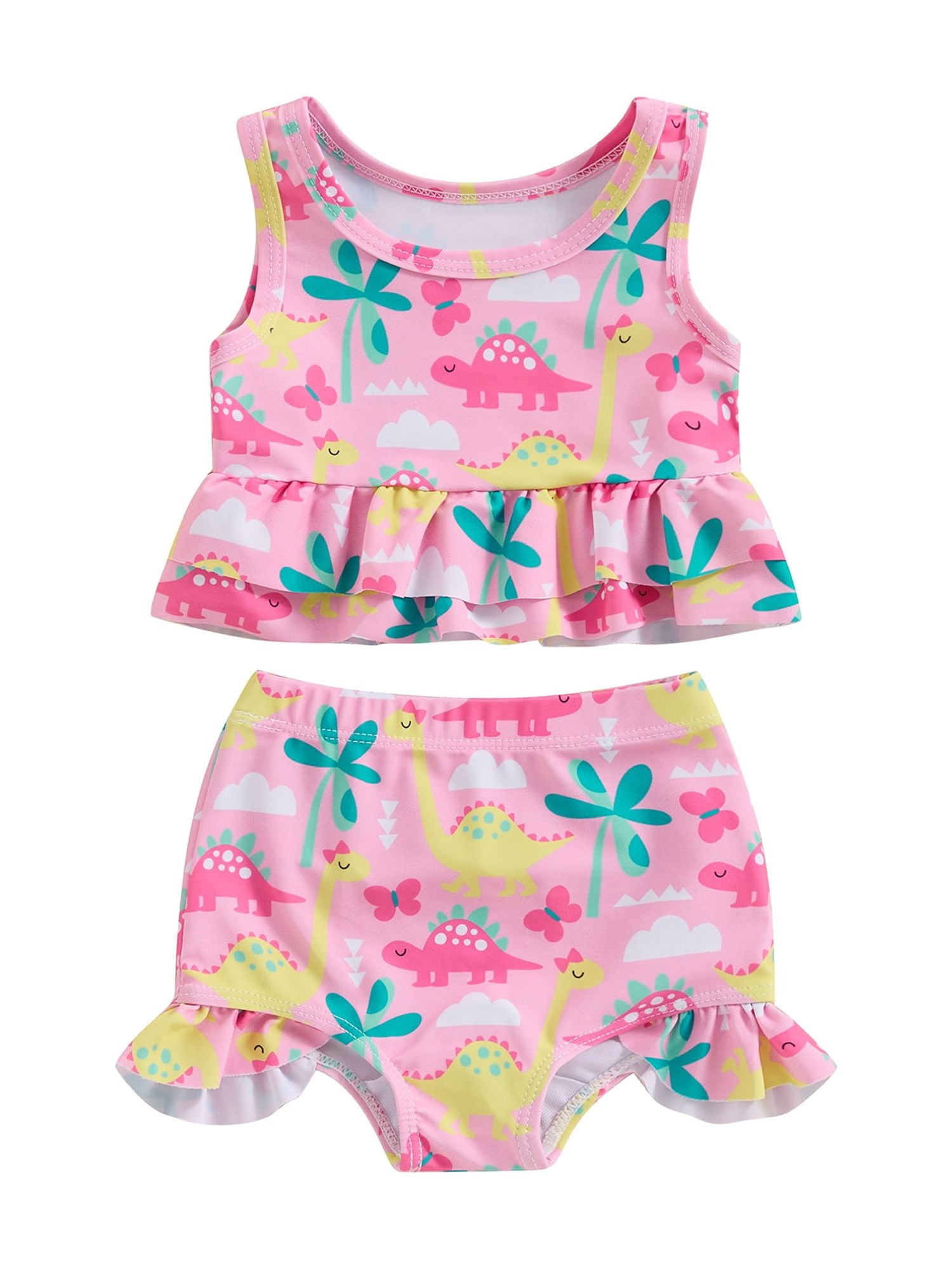 Suealasg Little Girls 2pcs Bikinis Swimsuits 1T 2T 3T 4T 5T 6T Kids ...