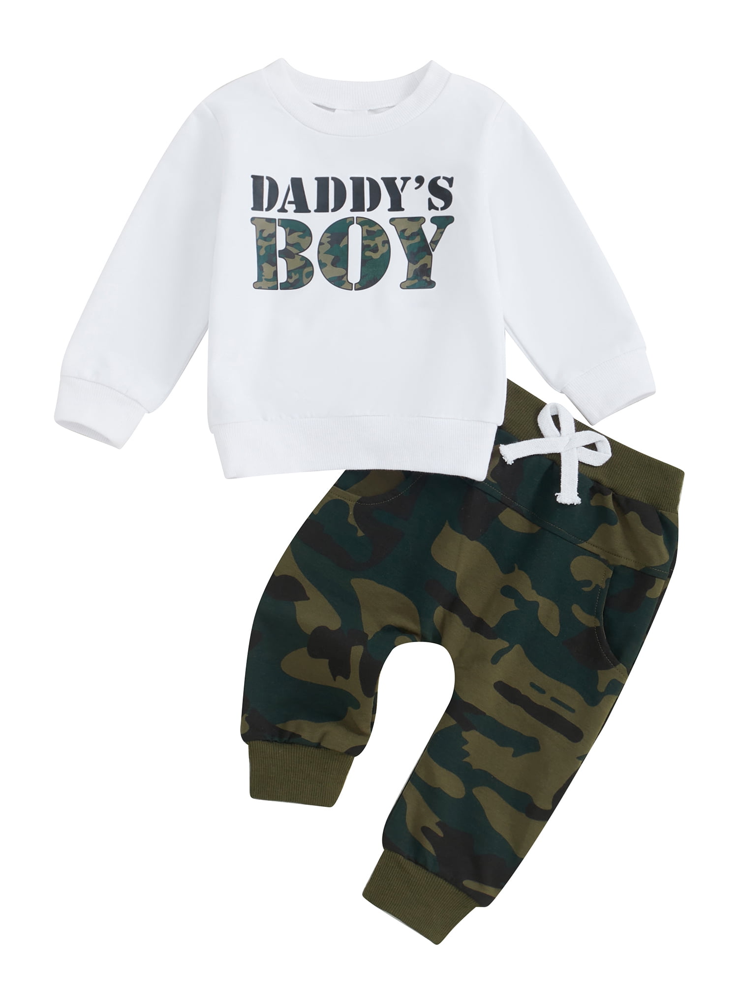 Suealasg Toddler Baby Boy Fall Outfits Set 6M 1T 2T 3T Letter Pumpkin ...