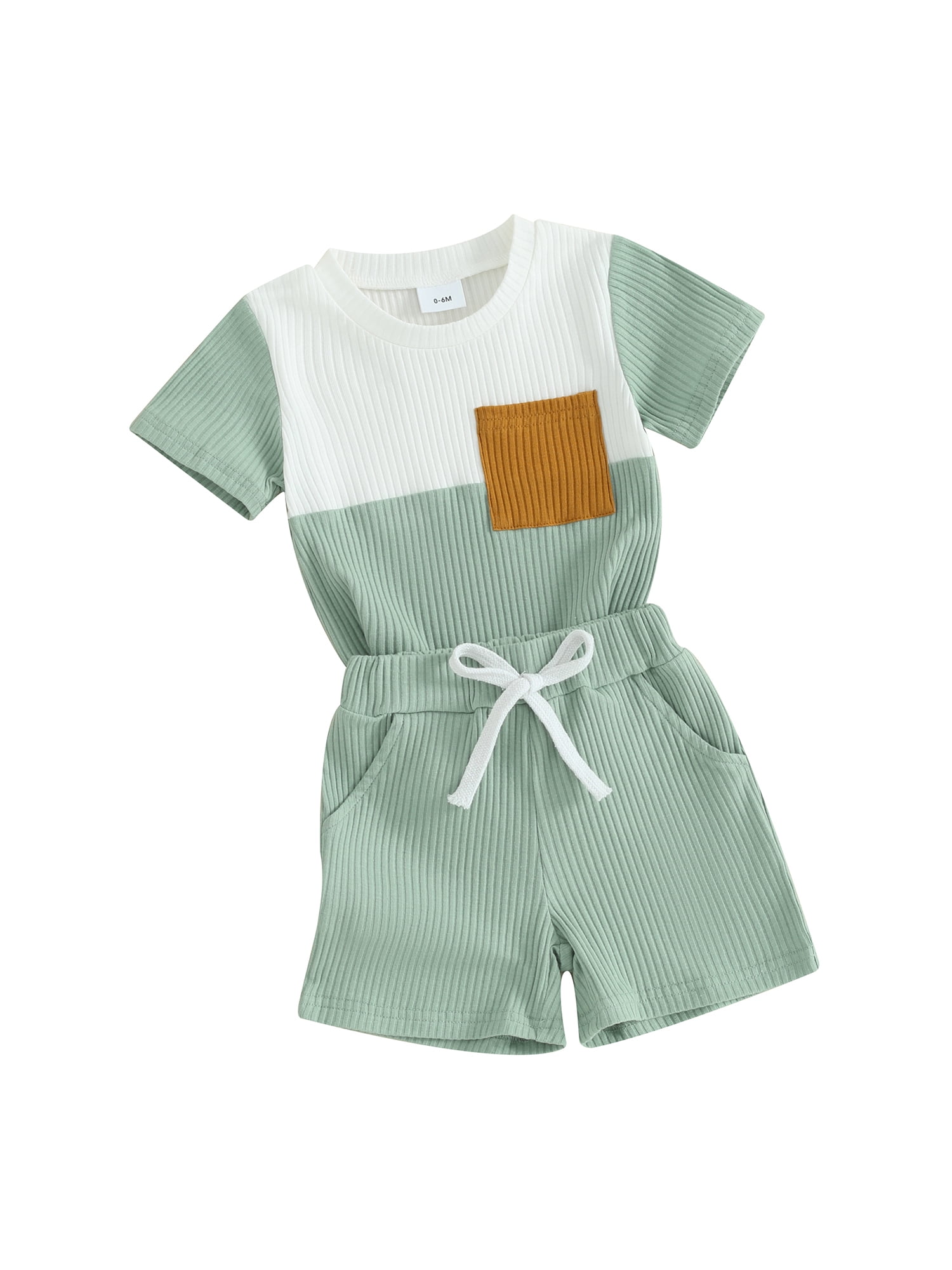 Suealasg Toddler Baby Boys Summer 2Pcs Clothes 6M 1T 2T 3T Kids Boys ...