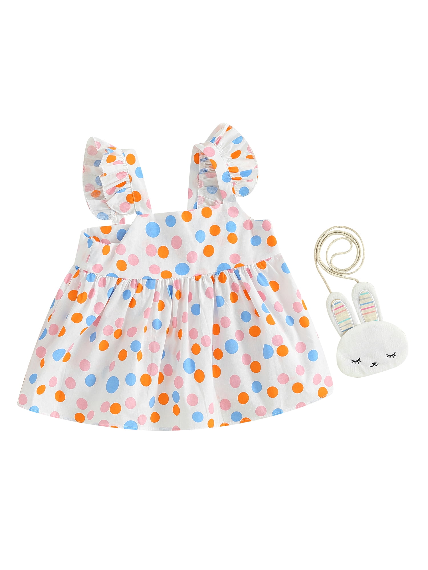 Suealasg Toddler Baby Girl Easter Sling Dress 6M 1T 2T 3T Kids Girls ...