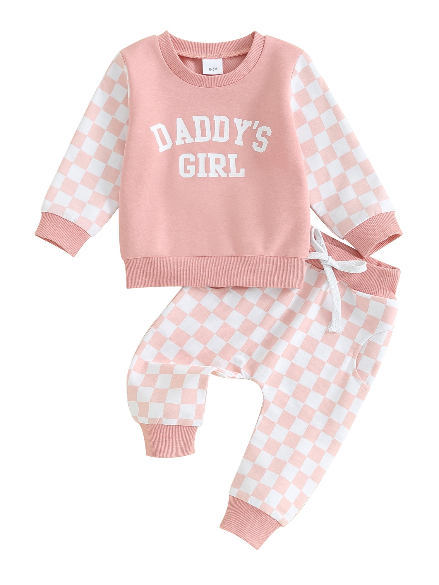Suealasg Toddler Baby Girl Fall Tracksuit Outfits Clothes 6M 1T 2T 3T ...