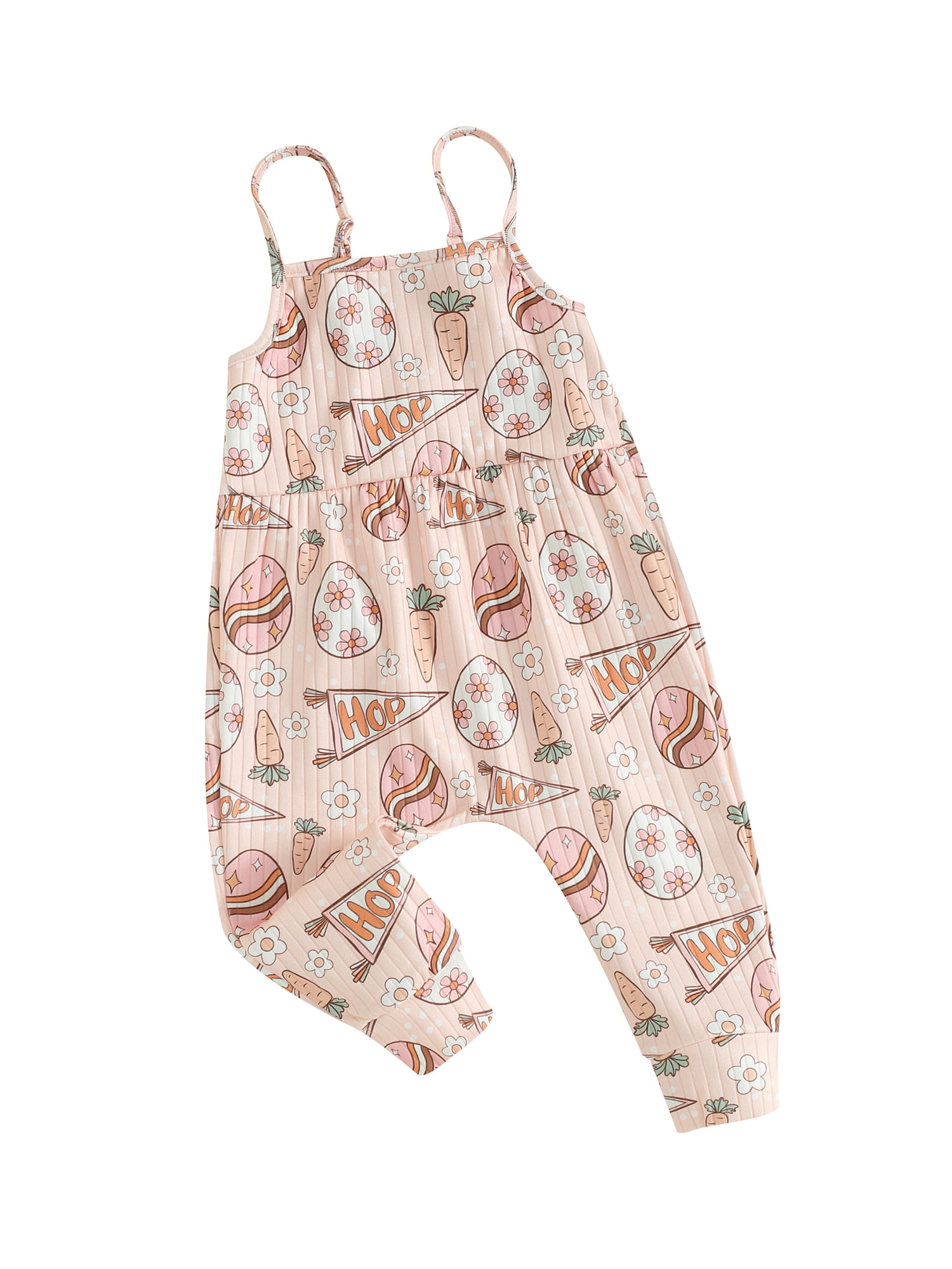 Suealasg Toddler Baby Girls Easter One Piece Jumpsuit 6M 12M 18M 2T 3T ...