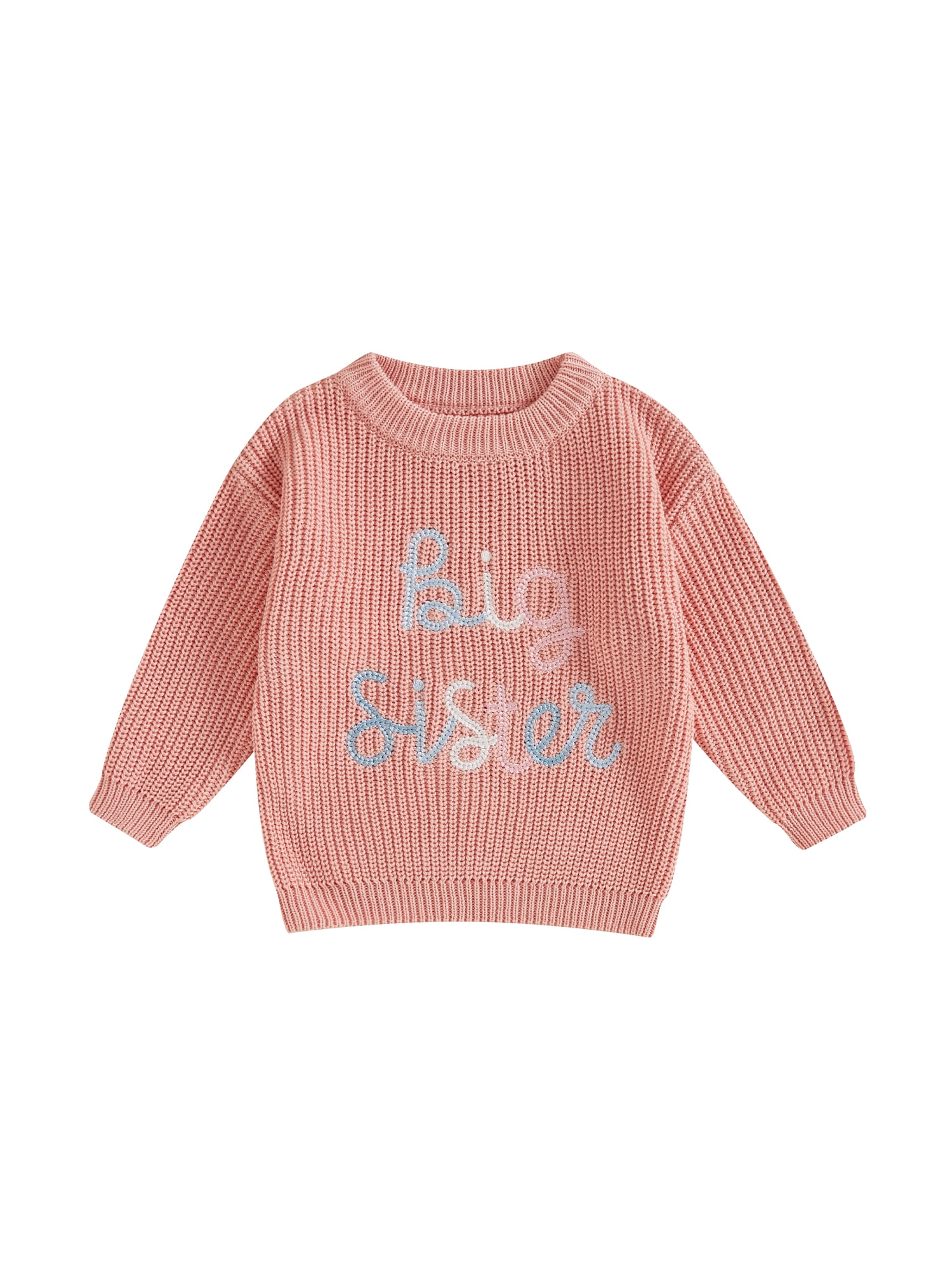Suealasg Toddler Baby Girls Knitted Sweaters Long Sleeve Colorful ...