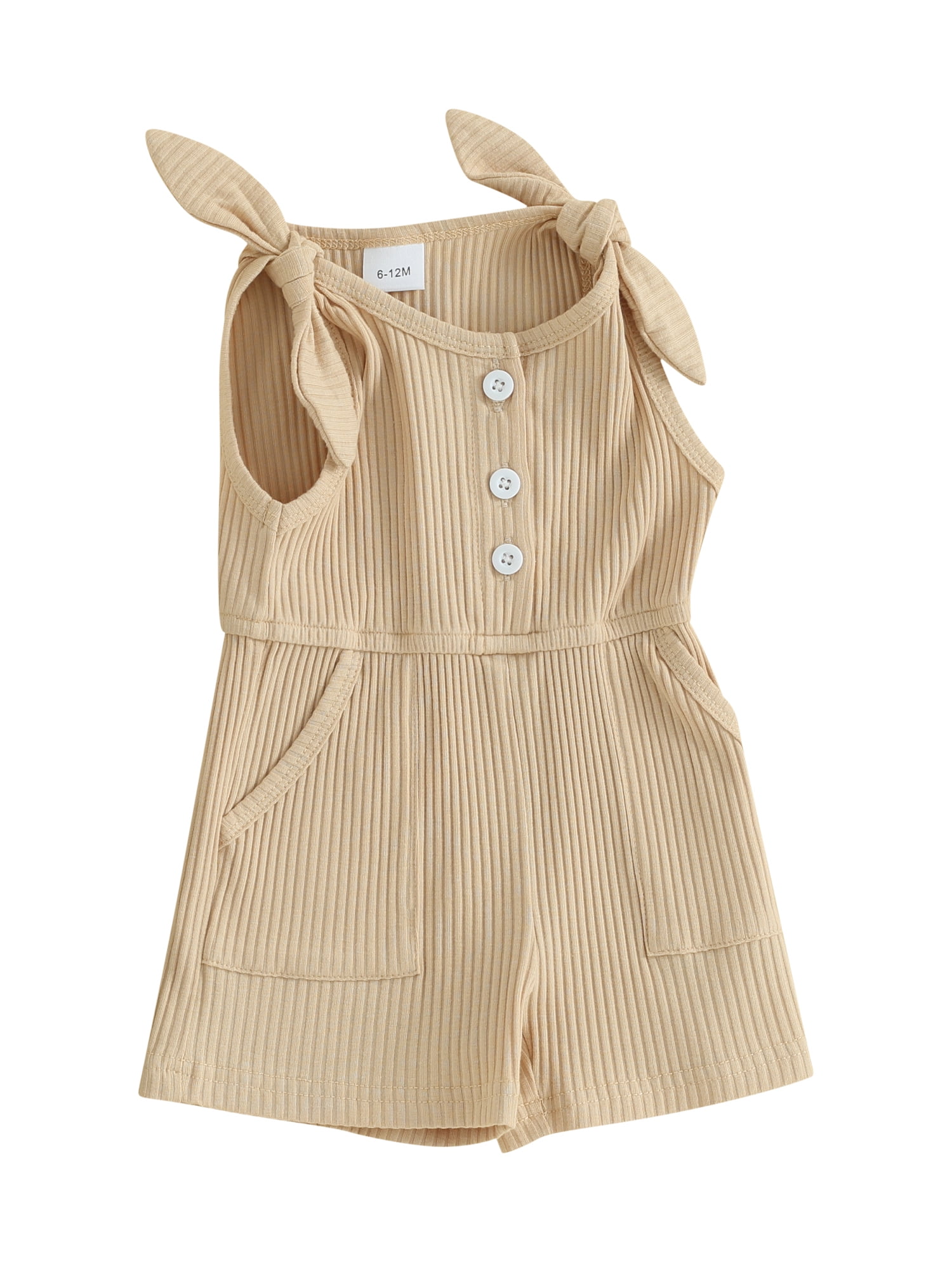 Suealasg Toddler Girls Rompers 6M 1T 2T 3T 4T Kids Girls Summer Casual ...