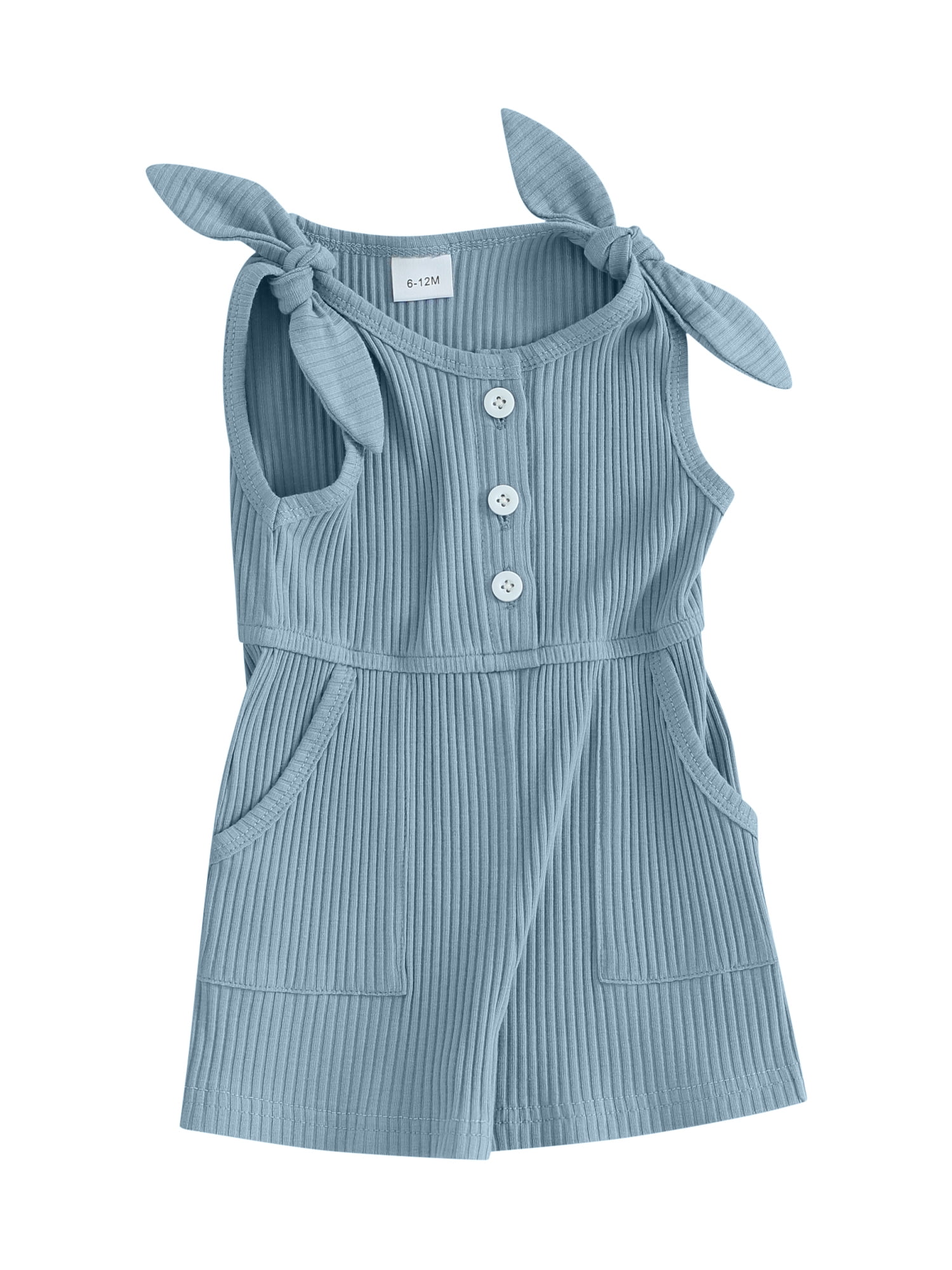 Suealasg Toddler Girls Rompers 6M 1T 2T 3T 4T Kids Girls Summer Casual ...