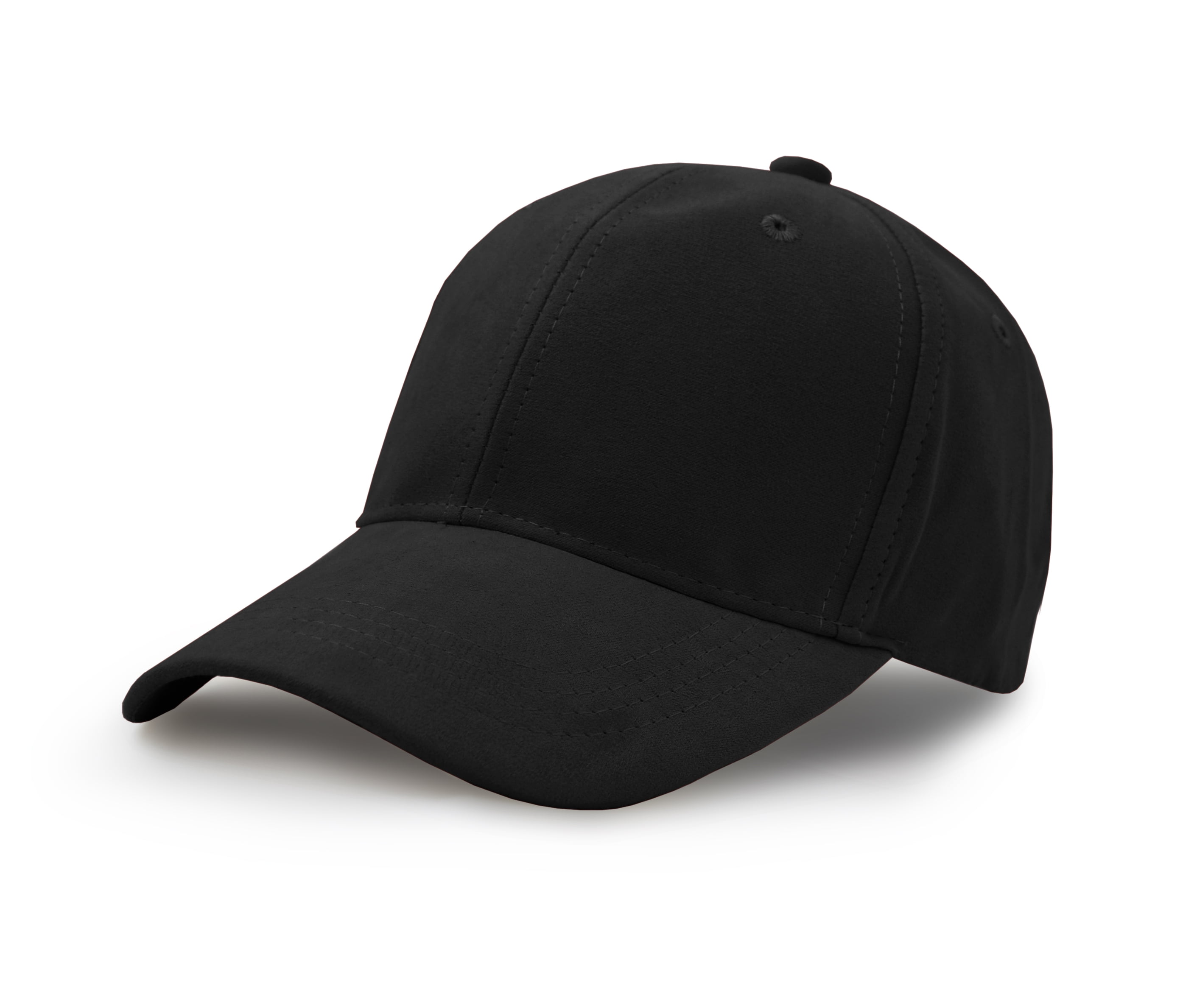 Suede Baseball Cap, Unisex Faux Suede Leather Classic Adjustable Plain ...