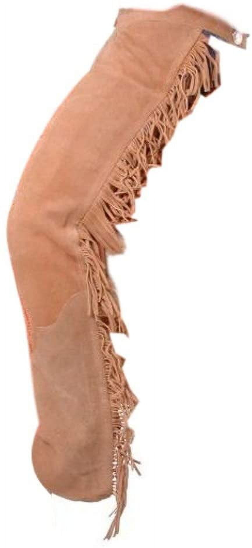 Suede Equitation Chaps Sand X-Small - Walmart.com