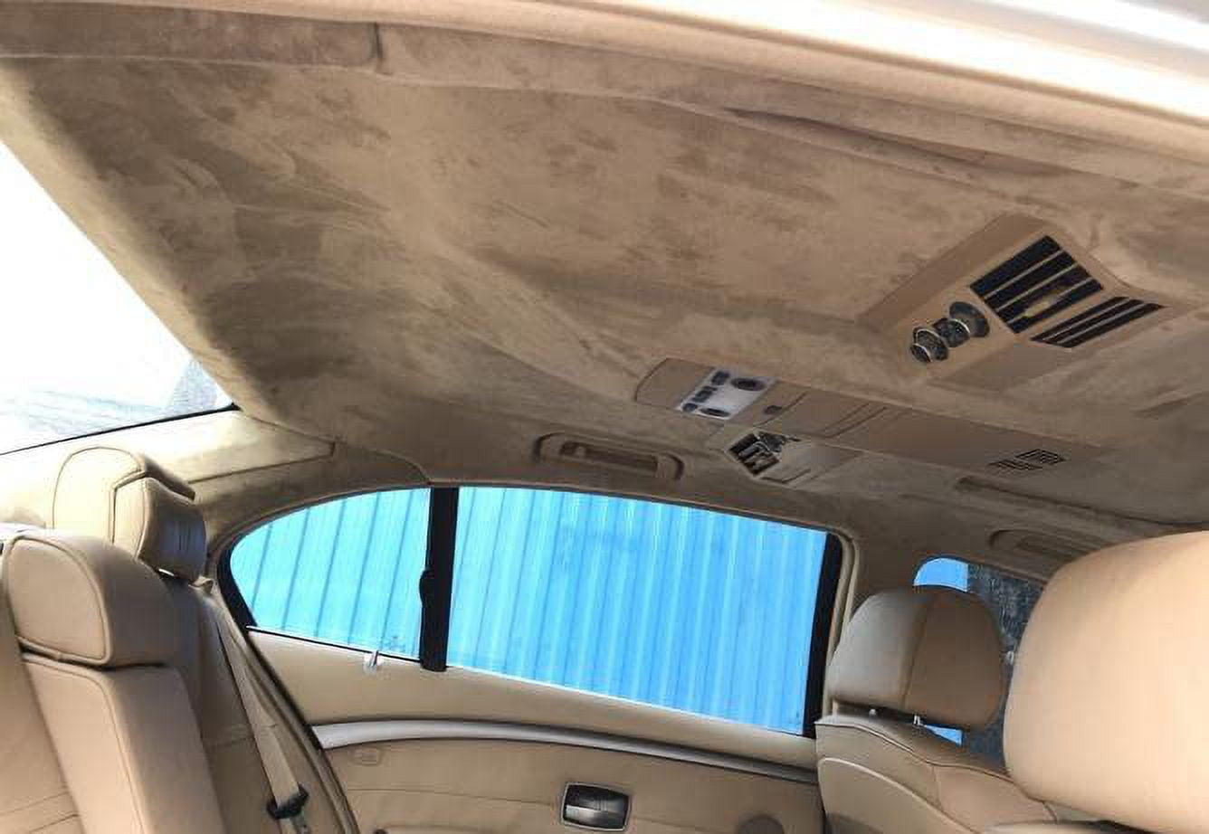 Suede Headliner Fabric with 1/9" Foam Backing 70"×60" Car Headliner ...