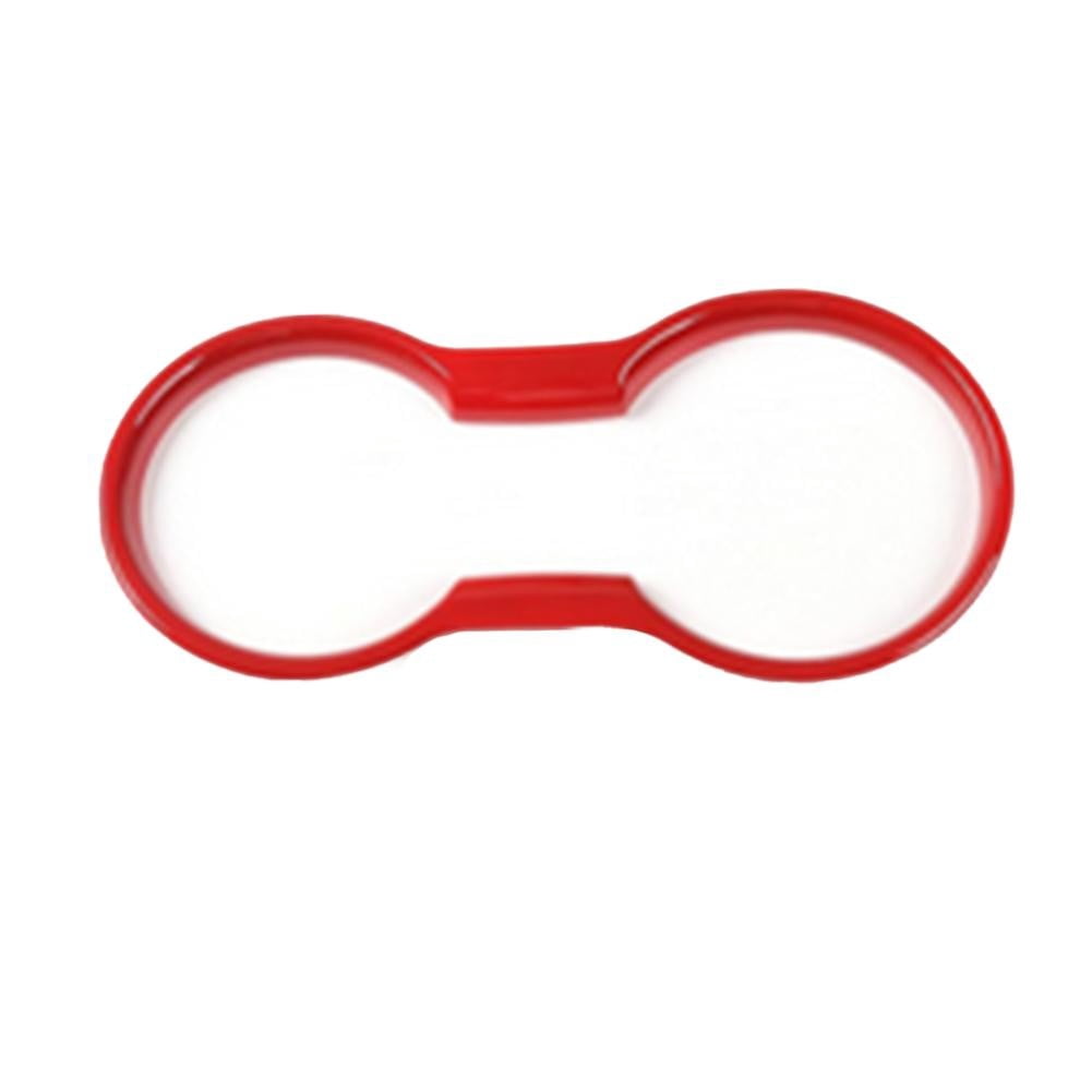 Suede Red Cup Holder Cover Trim for Ford for Mustang 2015-25 Baking ...