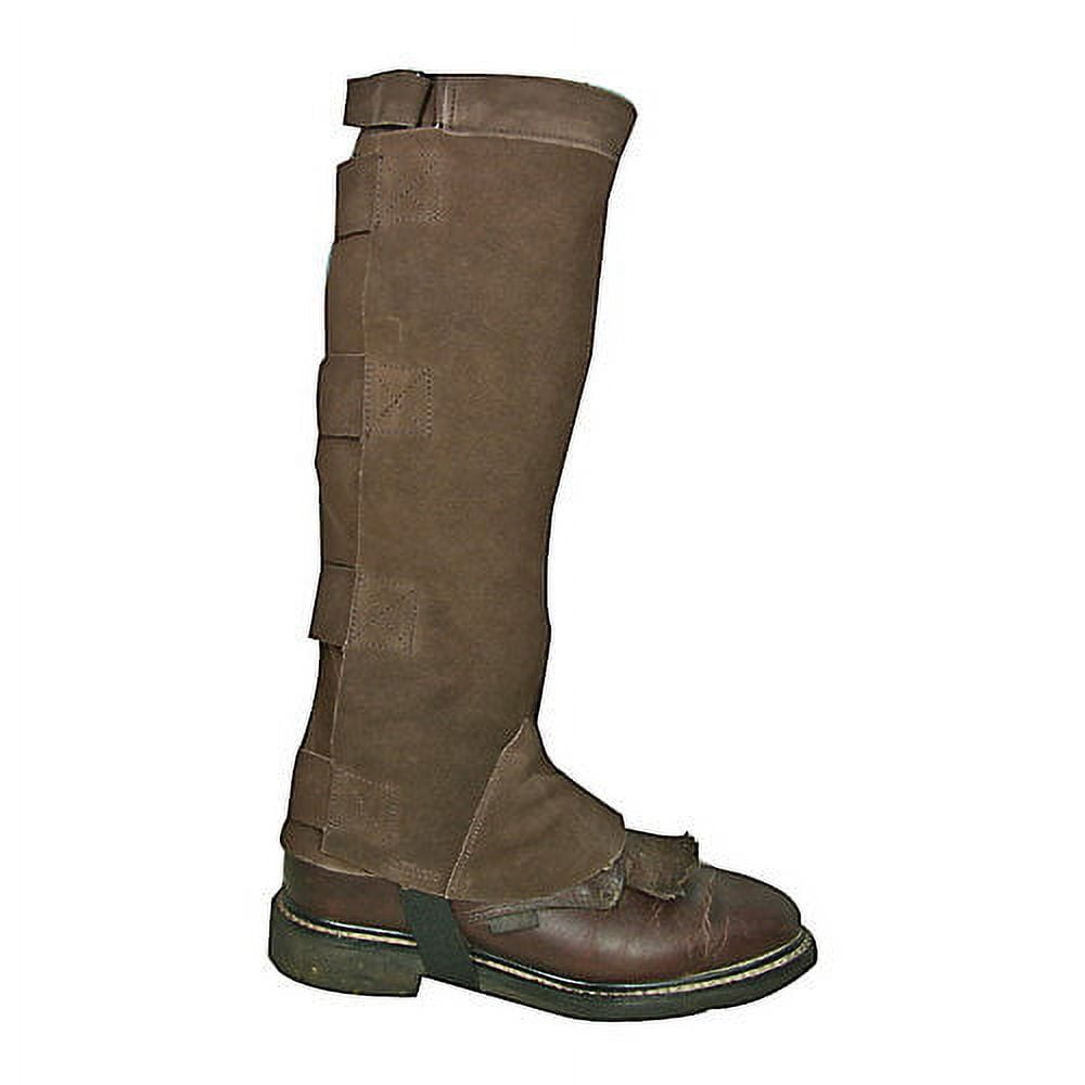 Suede Schooling Half Chaps Large Brown - Walmart.com