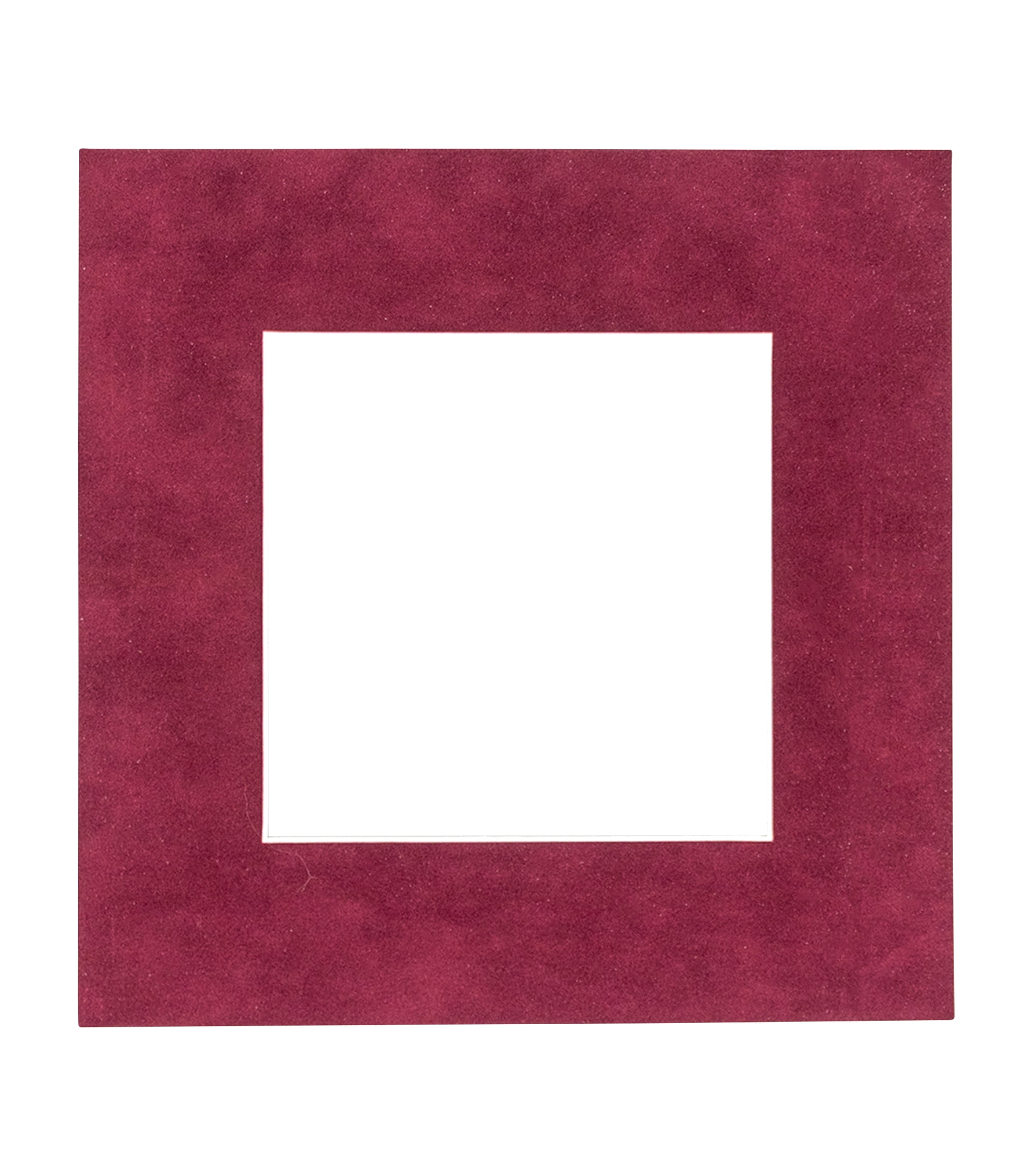 Suede Texture Photo Mat - Burgundy Red 20x20 for 10x10 Photos - Fits ...
