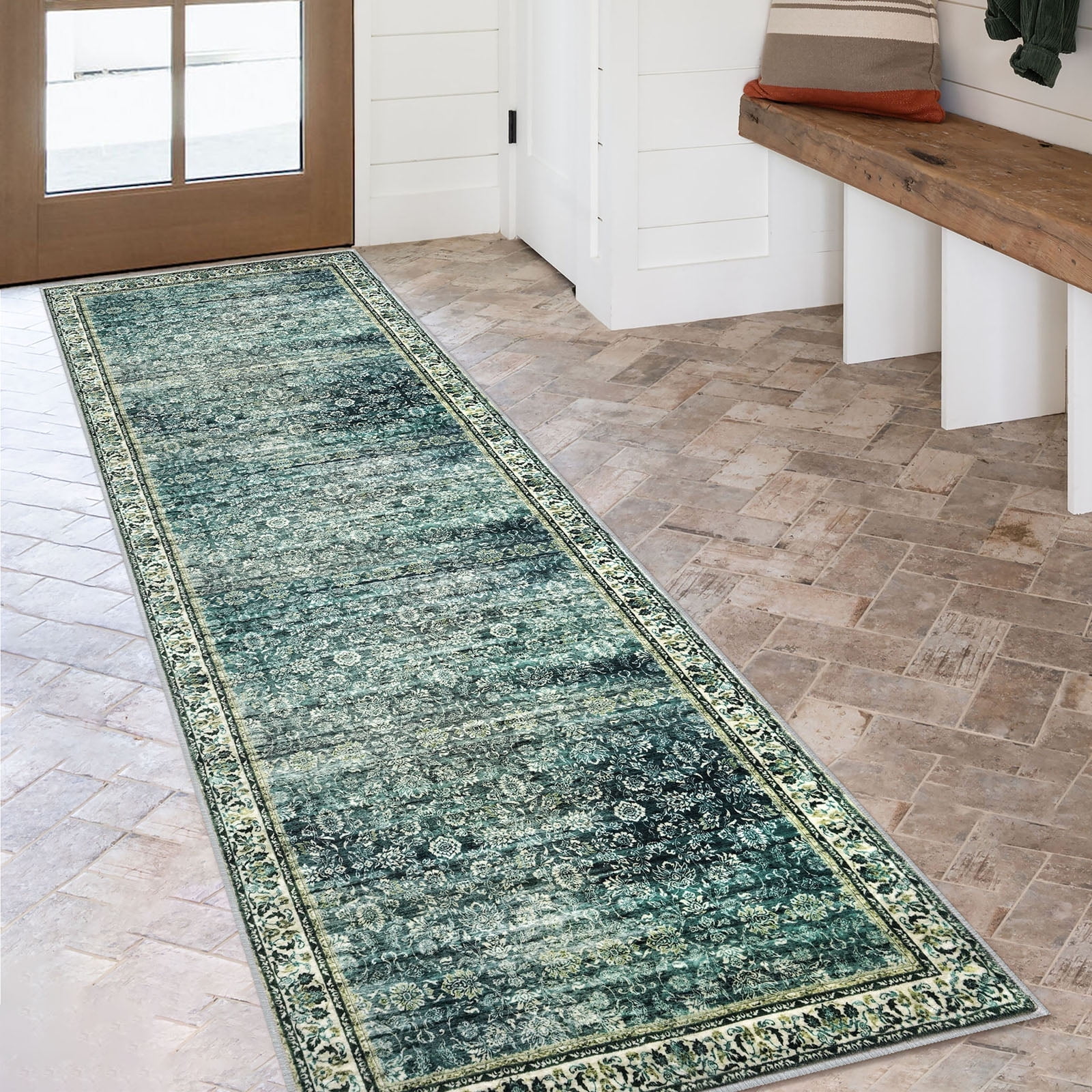 Suelur 2x6 Runner Rugs for Hallway Soft Vintage Runners Non-Slip Non ...