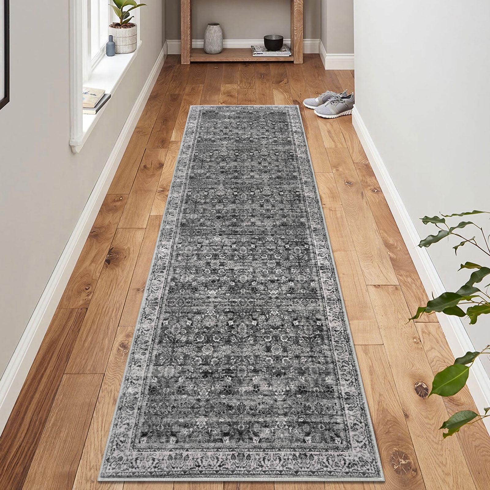 Suelur 2x6 Runner Rugs for Hallway Soft Vintage Runners Non-Slip Non ...
