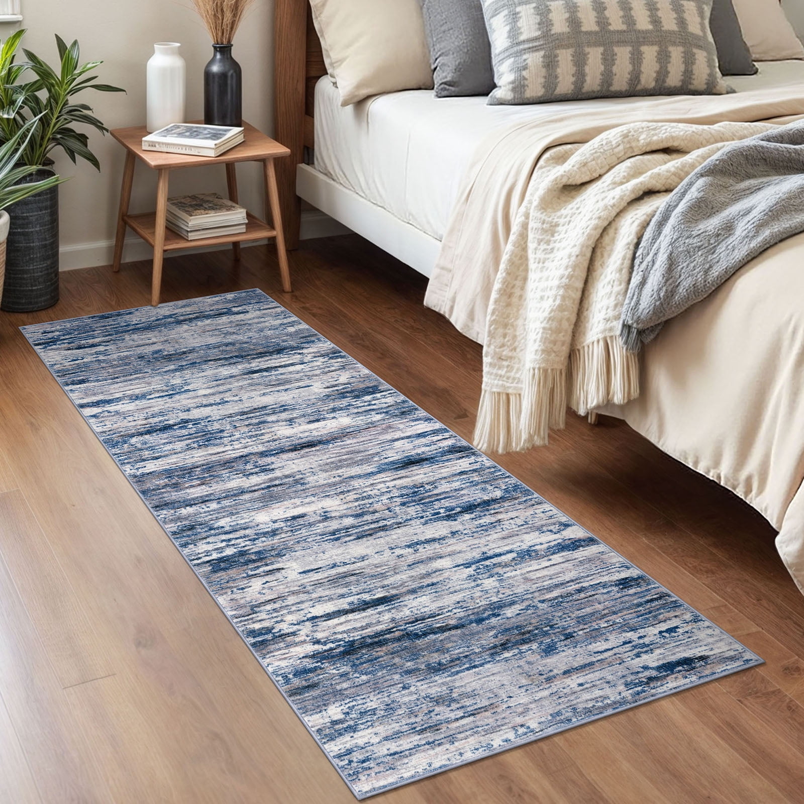 Suelur Abstract Runner Rug for Hallways 2x5 Runners Super Soft Non Slip ...