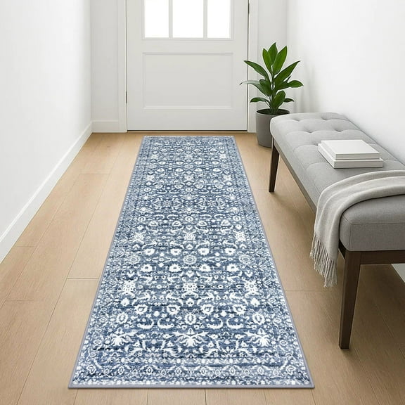 WANLISELL Red Carpet Runner, 3.3'x9.8' Burgundy Polyester Aisle Rug for ...