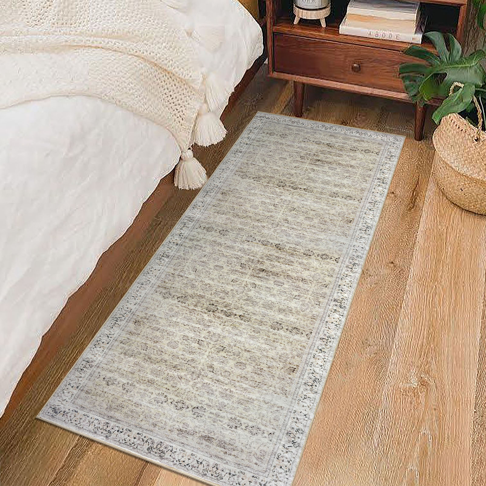 Suelur Washable Runner Rug 2x5 Soft Non-Slip Indoor Runners Printed ...