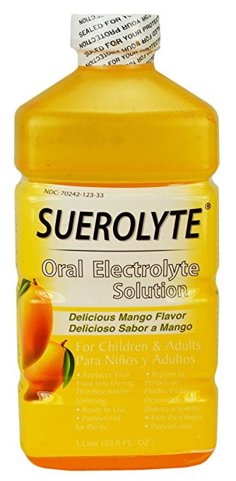 Suerolyte Mango 33.8 Oz Oral Electrolyte Solution - Walmart.com
