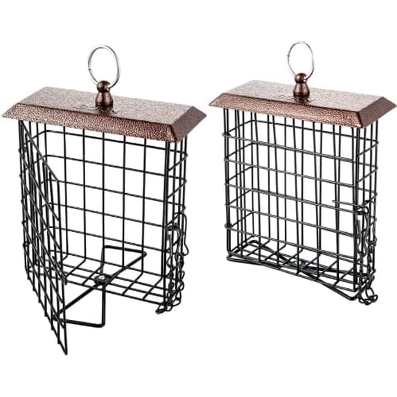 Suet Feeder Suet Bird Feeders for Outside Hanging,Squirrel Proof Suet ...