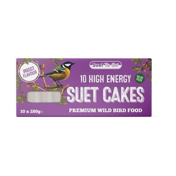 Suet to Go Block Insect Value Box Bird Health 5 x 280g - Walmart.com