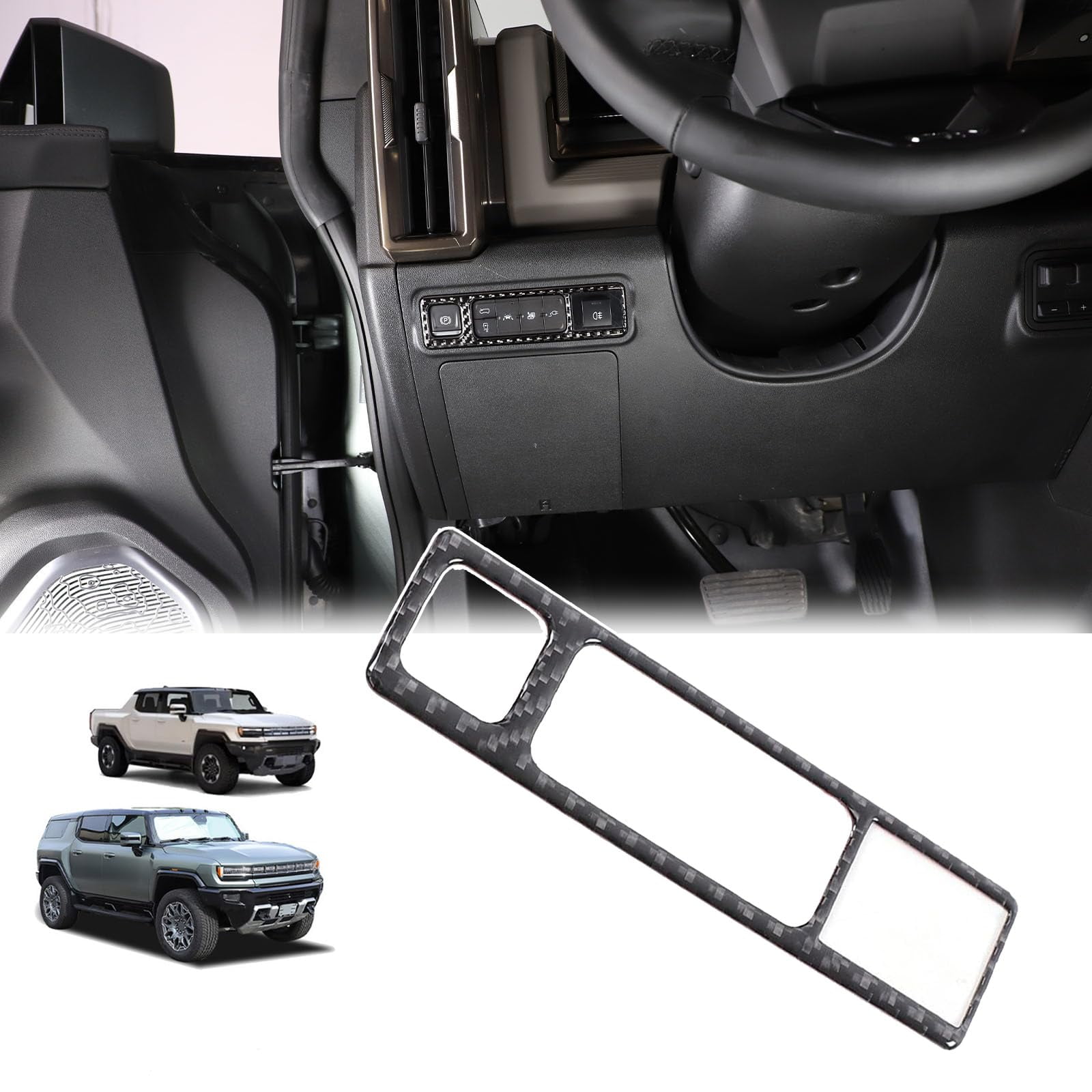 Suetlcoity for Hummer EV Accessories Car Center Control Electronic ...