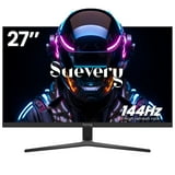 Suevery 27" 2K 144Hz IPS Gaming Monitor, QHD(2560x1440P), 99% SRGB, 1ms ...
