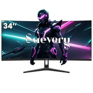 Sceptre 34' Ultrawide Curved WQHD Gaming Monitor 165Hz, 1ms, 2x HDMI/DP ...