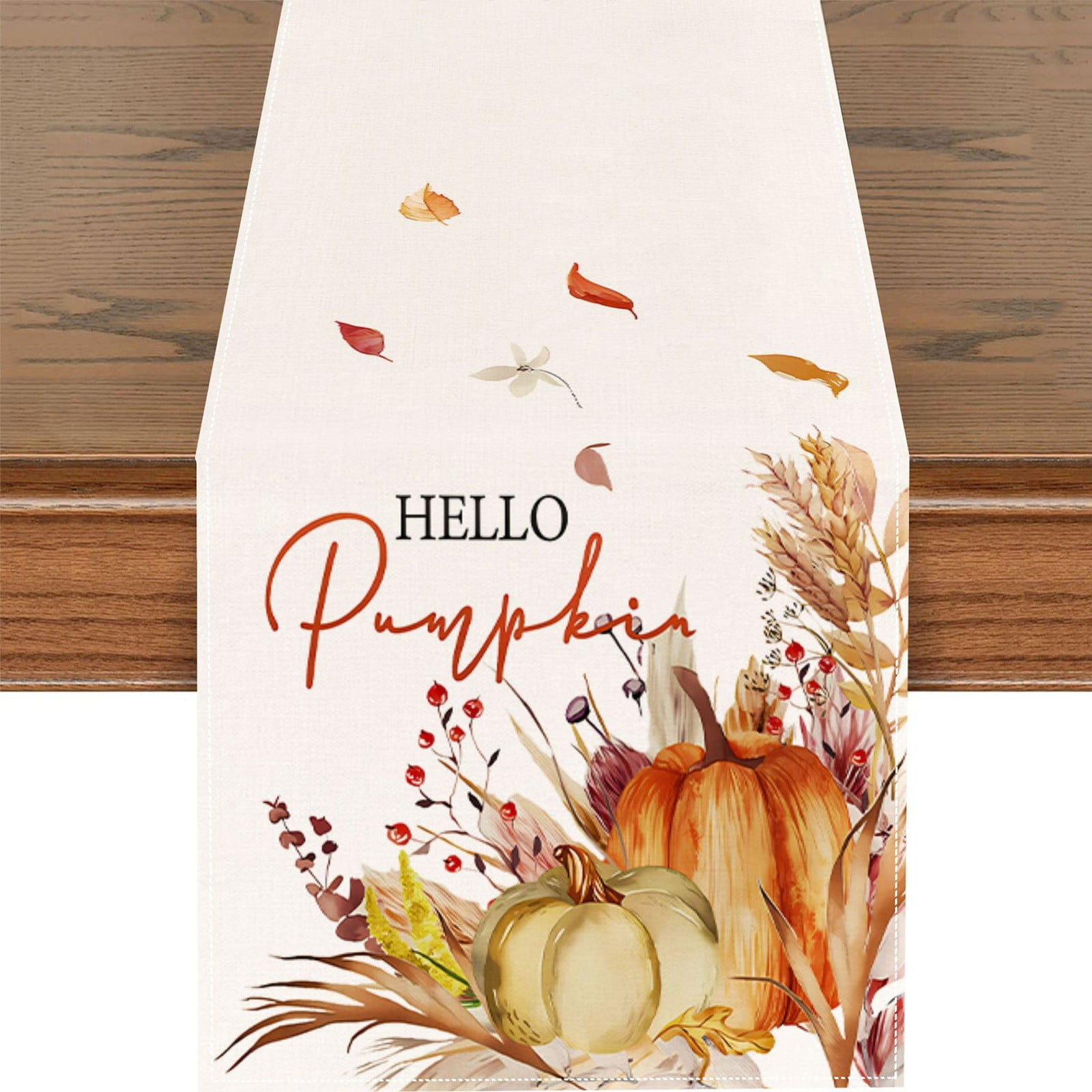 Sueyeuwdi Clearance Table Runner Desk Mat Thanksgiving Table Flag Linen ...