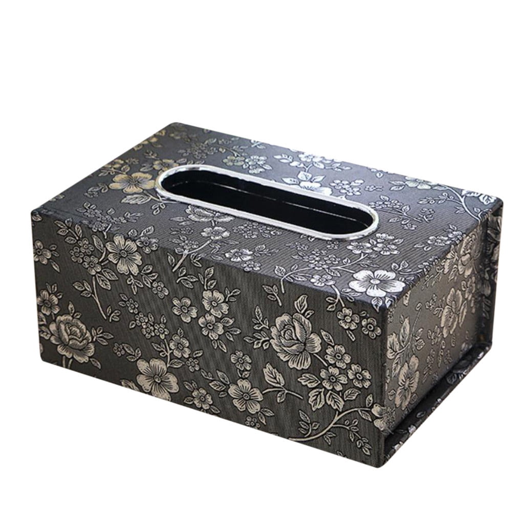 Sueyeuwdi Kleenex Tissues Boxes Paper Towel Holder Leather Tissue Box ...