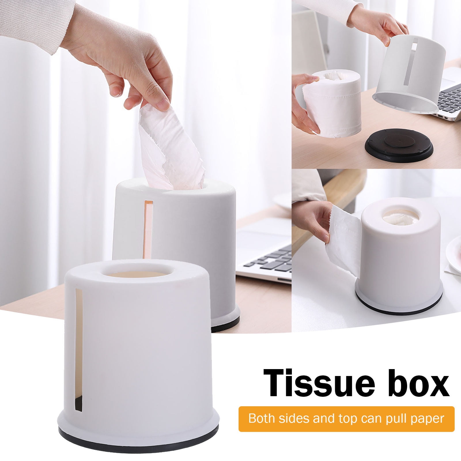 Sueyeuwdi Kleenex Tissues Boxes Paper Towel Holder Simple Household ...