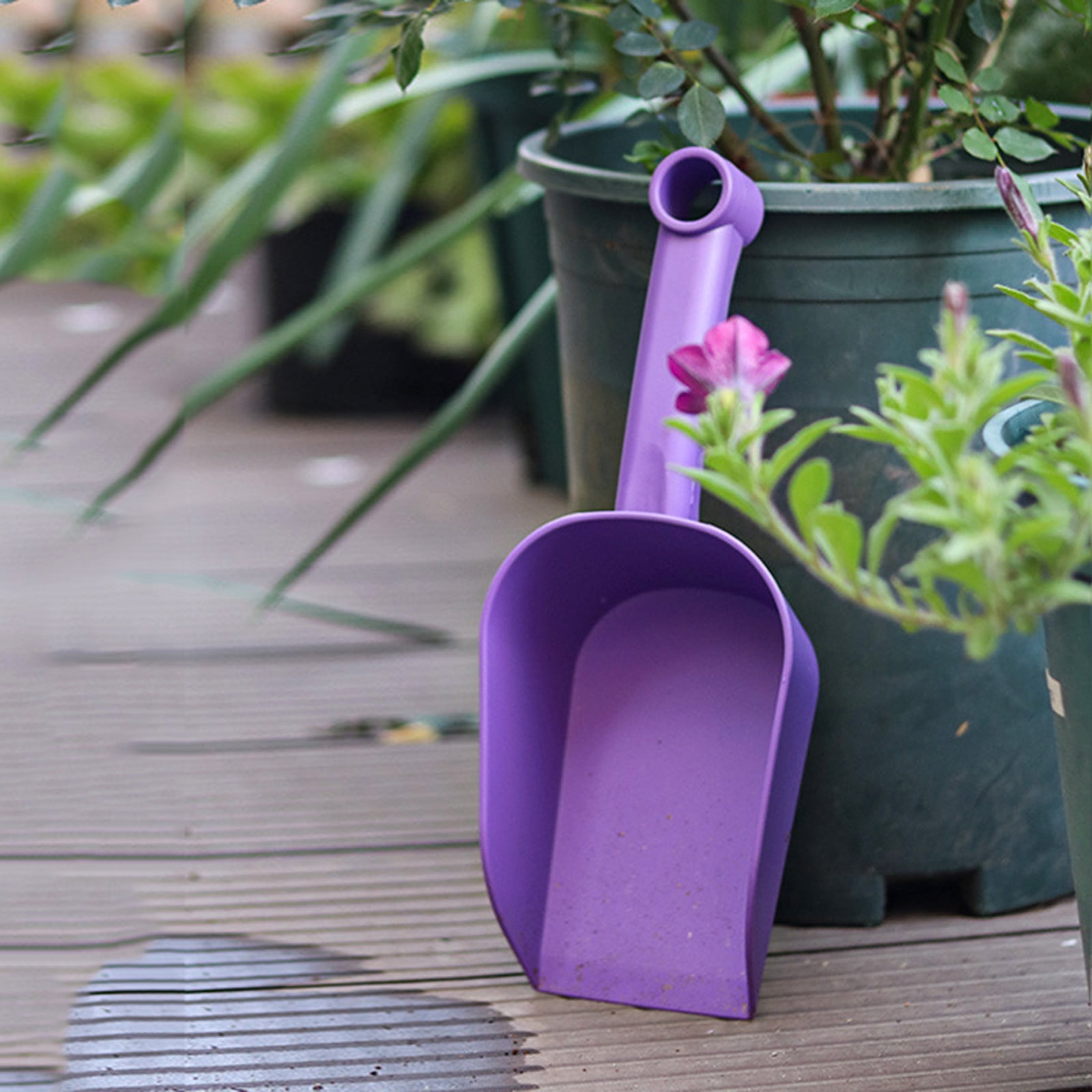 Sueyeuwdi Plastic Garden Shovel Plant Hand Shovel Trowels, Bonsai Soils ...