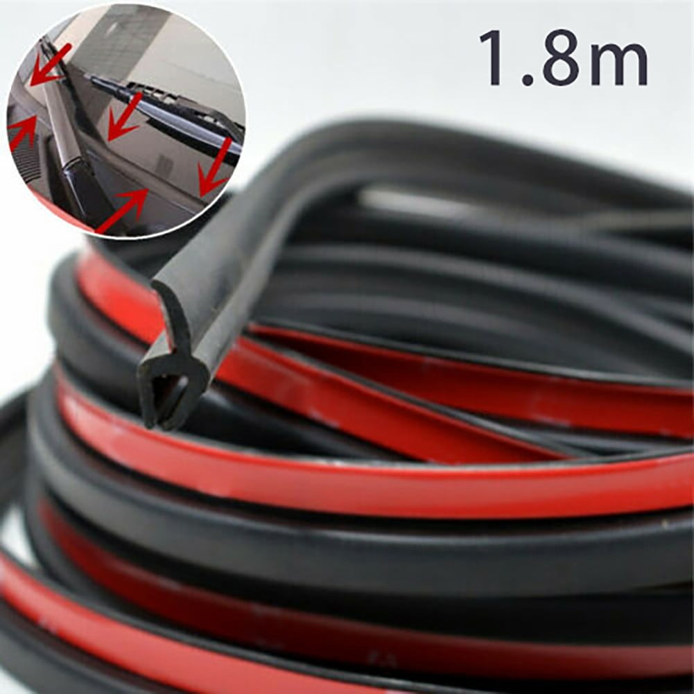 Sufanic 1.8m Rubber Car Glass Panel Seal Front or Rear Windshield ...