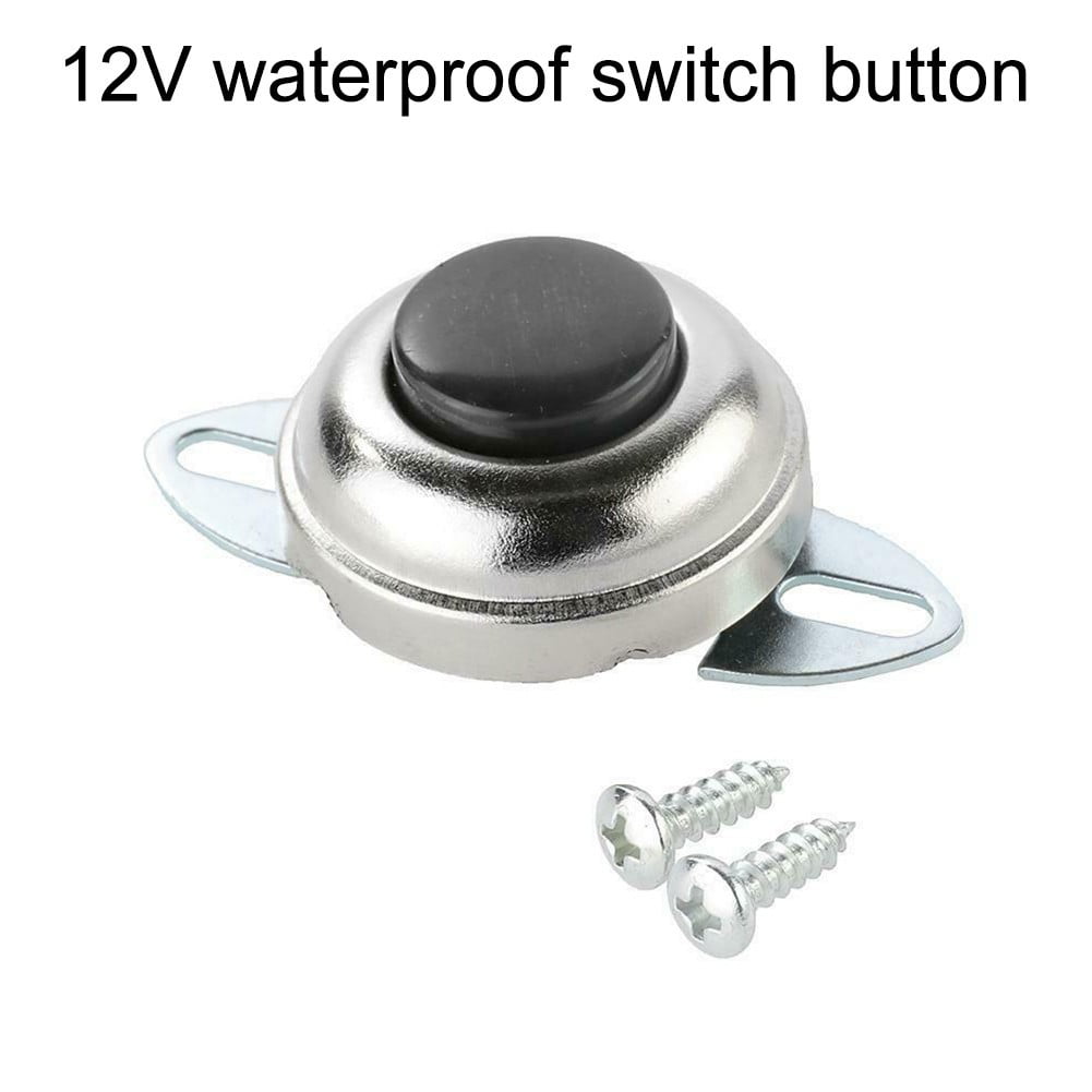 Sufanic 12V Waterproof Switch Push Button Car Boat Track Horn Engine ...