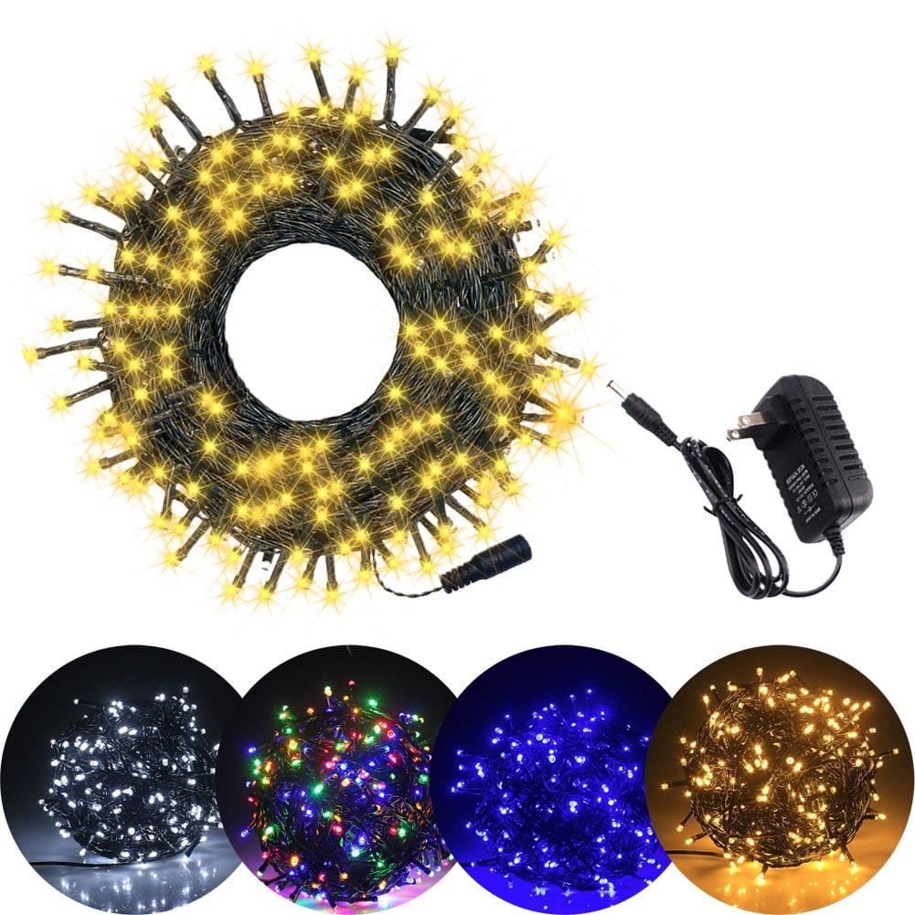 Sufanic 200lED 65.6Ft Dc12v Dark Green Line Led Low-Voltage Light ...