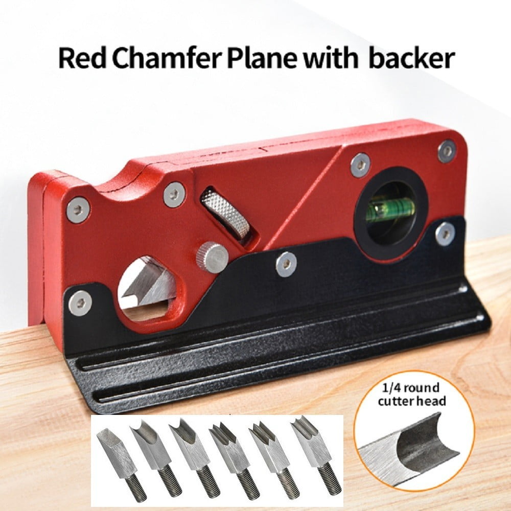 Sufanic Chamfer Hand Planer with Backer Woodworking Edge Corner Plane ...