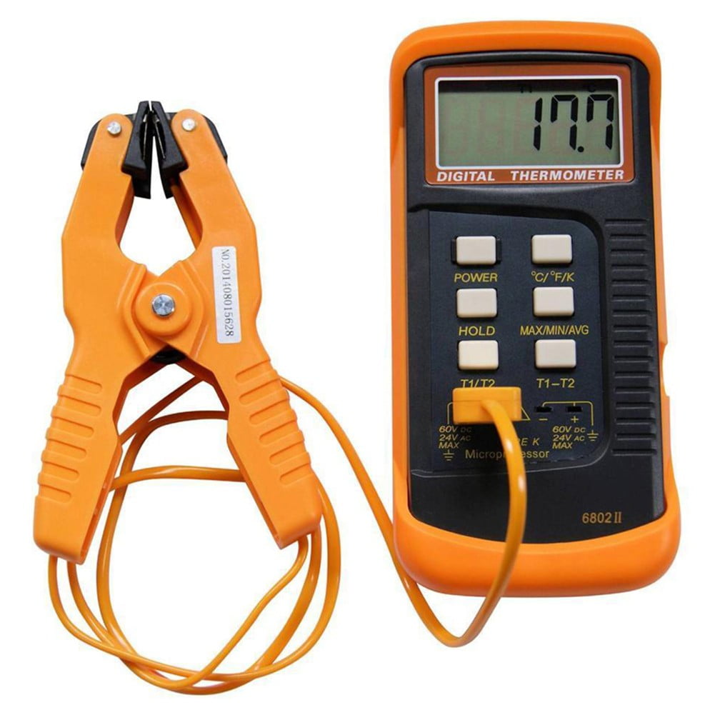 Sufanic Digital Thermometer, Dual Channel K Type Digital Thermocouple ...