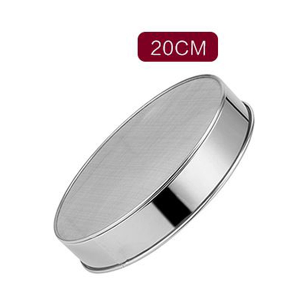 Sufanic Stainless Steel Fine Mesh Flour Sifter Sieve Strainer Kitchen ...