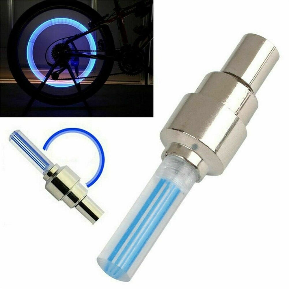 Sufanic Valve Stem LED Dust CAP for Bike Bicycle Car Motorcycle Wheel ...