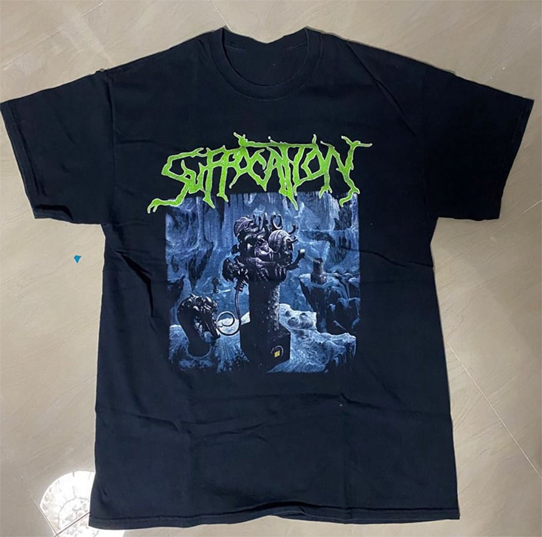 Suffocation Music For Lovers Black T-Shirt Cotton Full Size RM328 ...