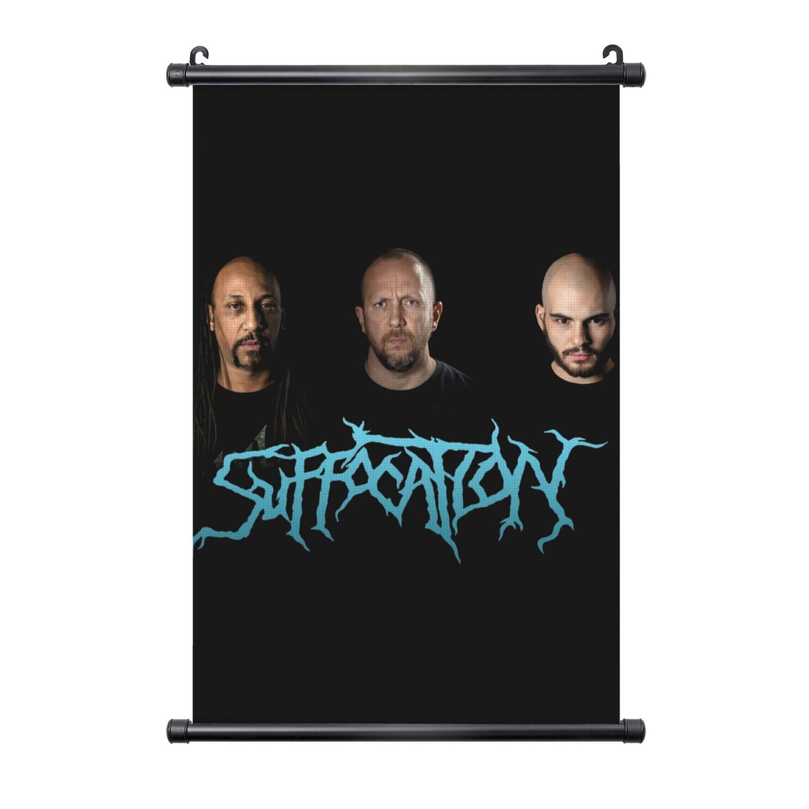 Suffocation Posters Wall Hanging Black Plastic Shaft Poster Wall Art ...