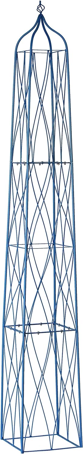 Suffolk Obelisk Trellis, Square Metal Trellis, Garden Trellis for ...