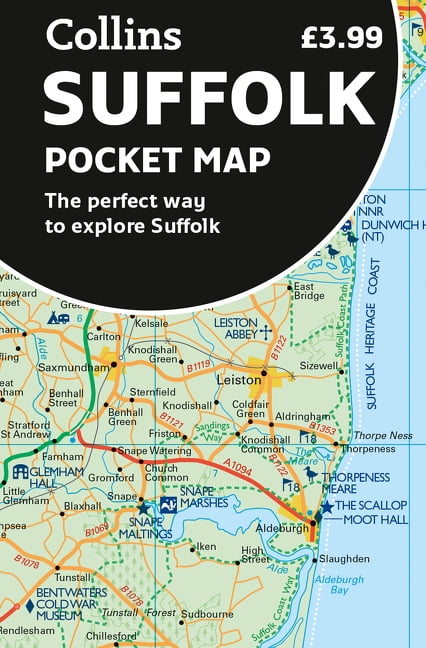 Suffolk Pocket Map : The perfect way to explore the Suffolk (Sheet map ...
