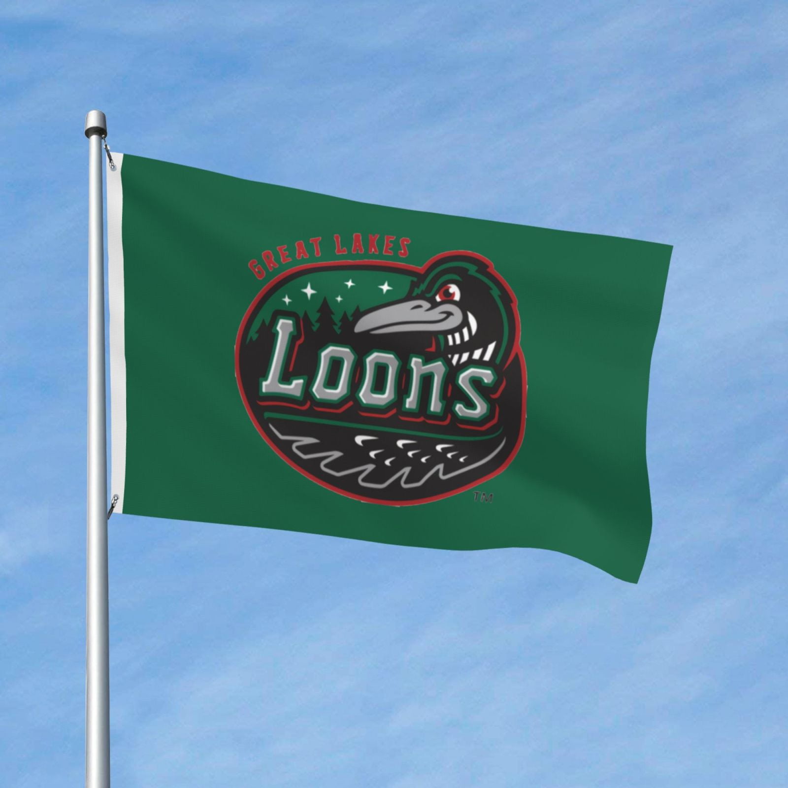 Great Lakes Loons Banner 3x5 Ft Flag,Double Sided Printed Flag Indoor ...