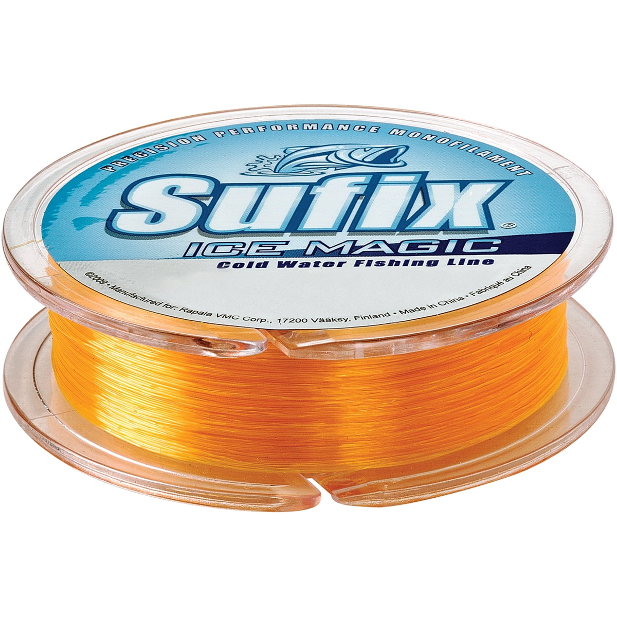Sufix 100 Yard Ice Magic Monofilament Fishing Line - 3 lb. Test - Neon ...