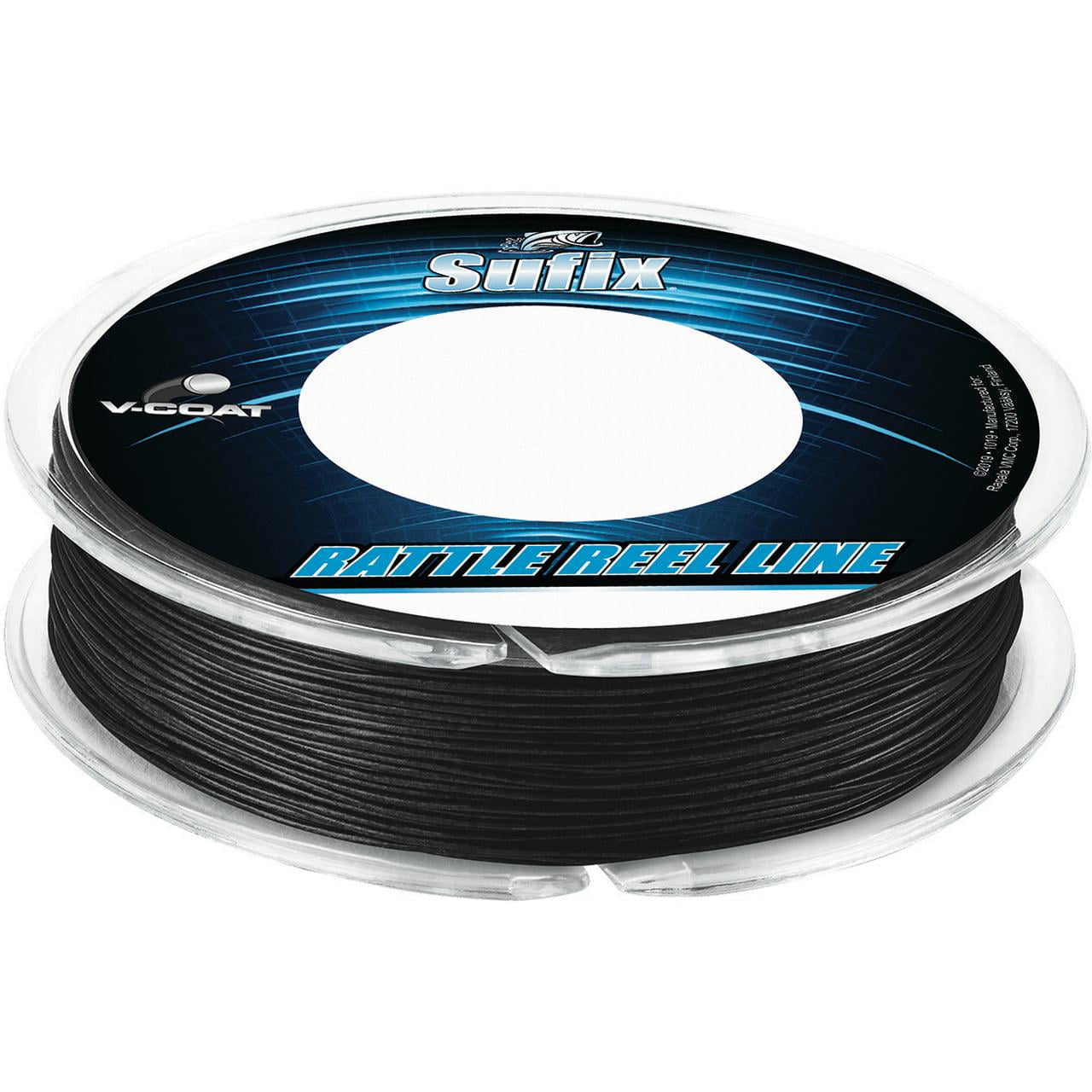 Sufix 50 Yard Rattle Reel V-Coat Fishing Line - 30 lb. Test - Black ...