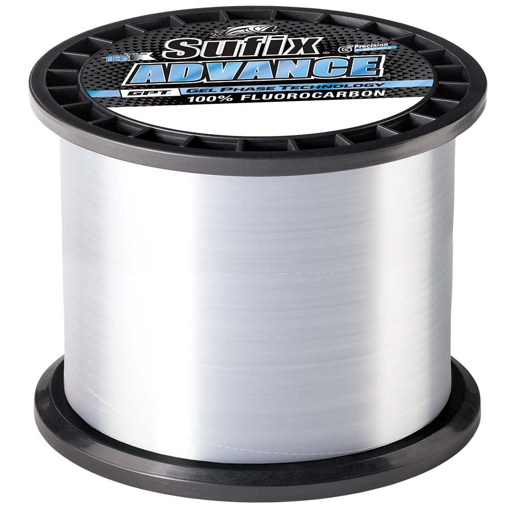 Sufix Advance Fluorocarbon Fishing Line 12lb 1200yd Clear - Walmart.com