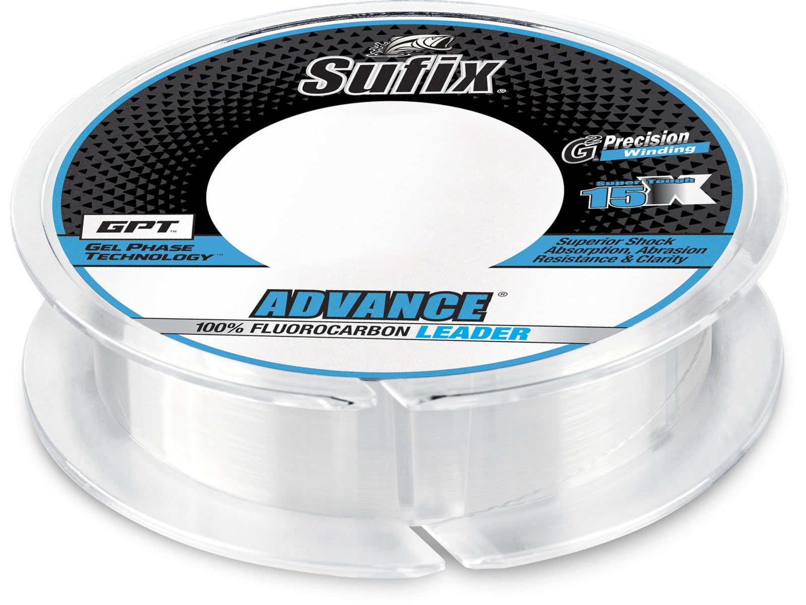 Sufix Advance Fluorocarbon Leader 17lb Line, Clear, 25 Yds - Walmart.com